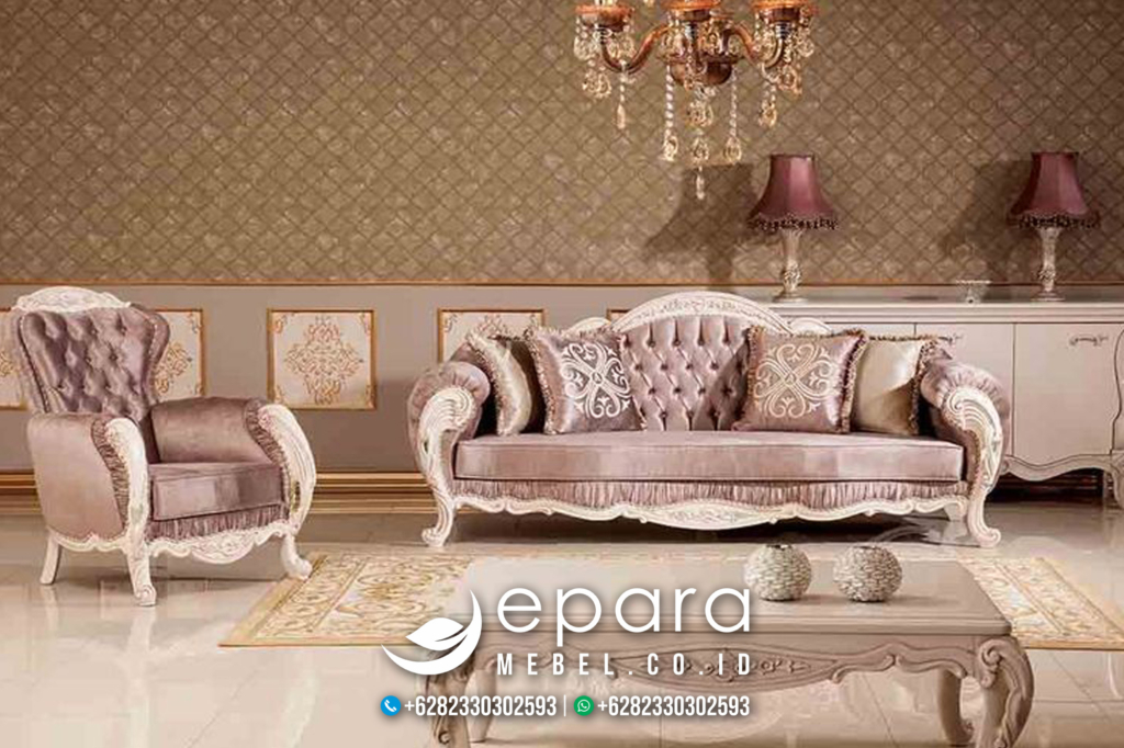 Model Mewah Sofa Klasik Turkey New Kombinasi JM-170 - Jepara Mebel