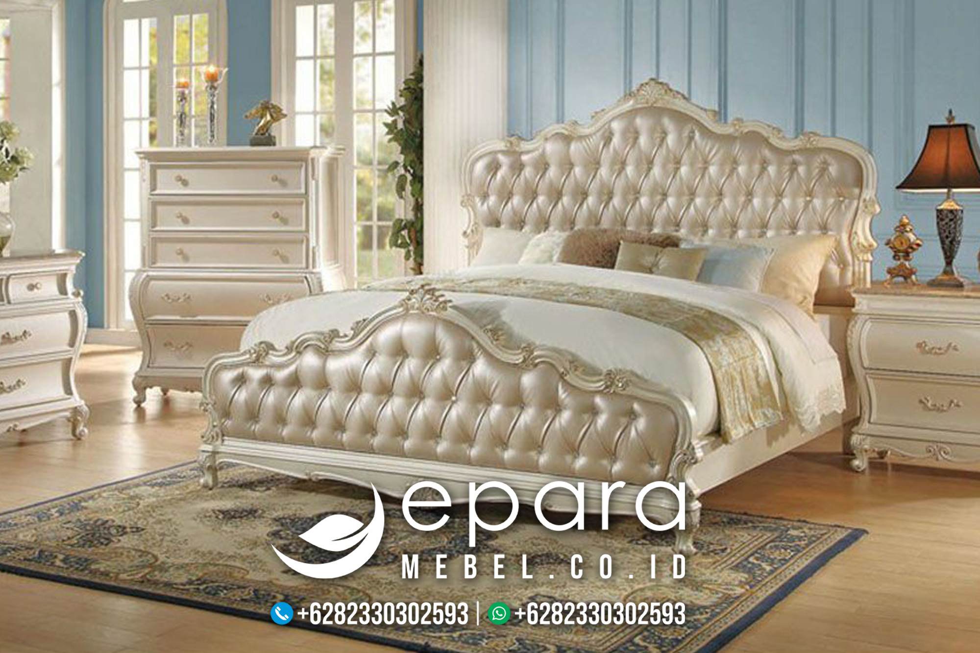 Set Kamar Tidur Minimalis Model Desain Terbaru JM-2290 - Jepara Mebel