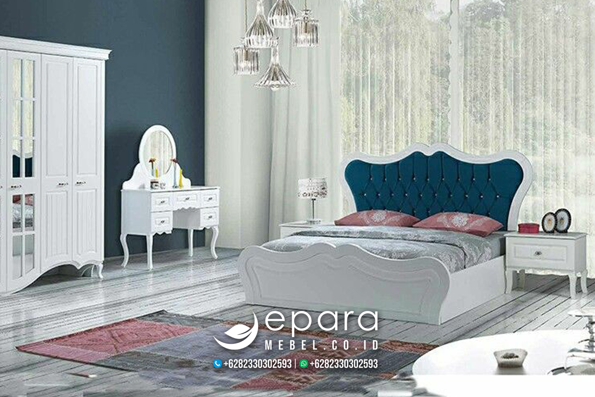 New Design Kamar Set Model Minimalis Mewah JM-2870 - Jepara Mebel